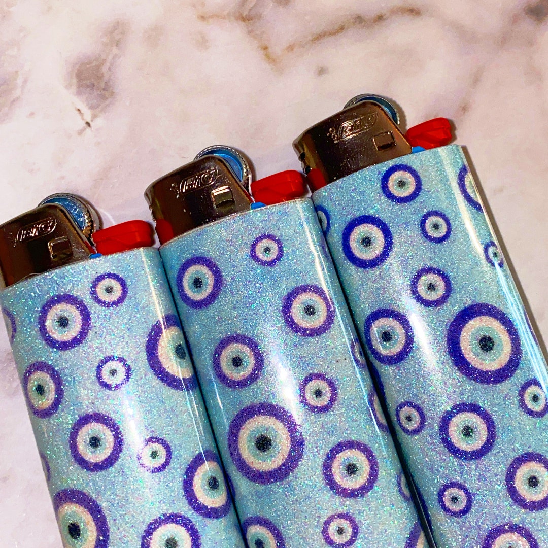 Glitter Evil Eye Lighter Wrap - Etsy