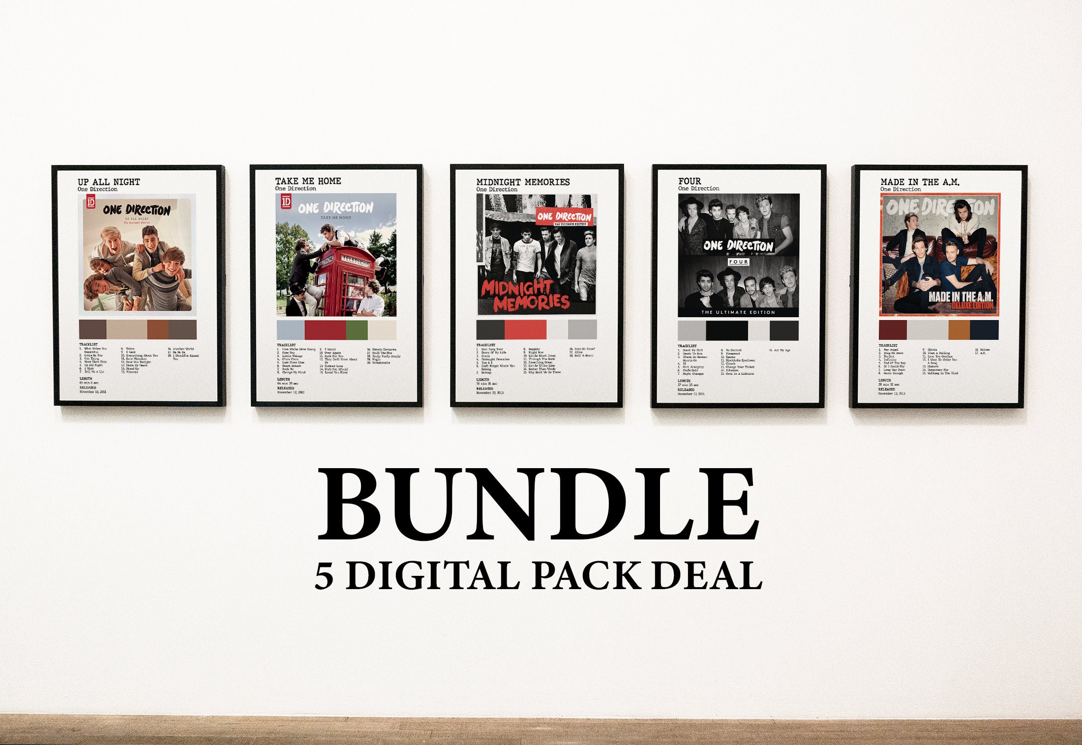 One Direction Poster On Wall