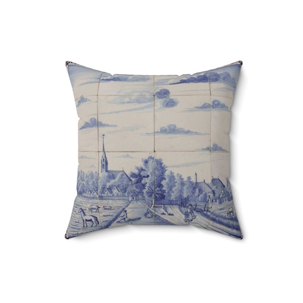 Delft Blue Fabric - Etsy