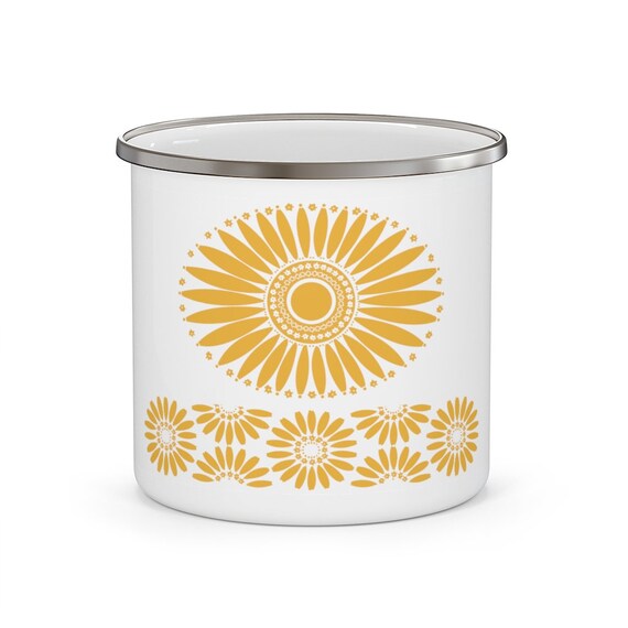 Yellow Gold Pyrex Daisy Sunflower Vintage Pyrex Daisy 70s - Etsy