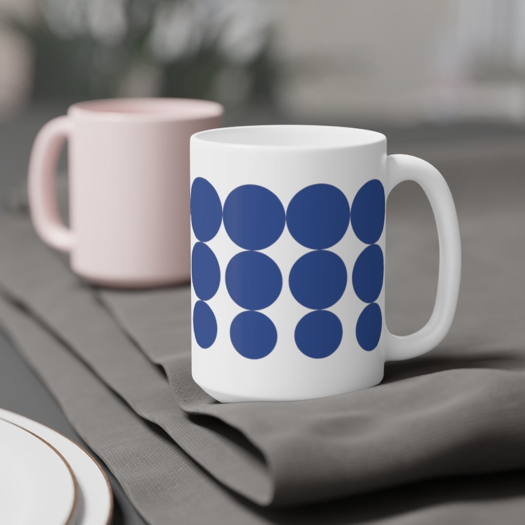 Blue Pyrex Dots Vintage Pyrex Pattern 60s Pyrex Inspired - Etsy