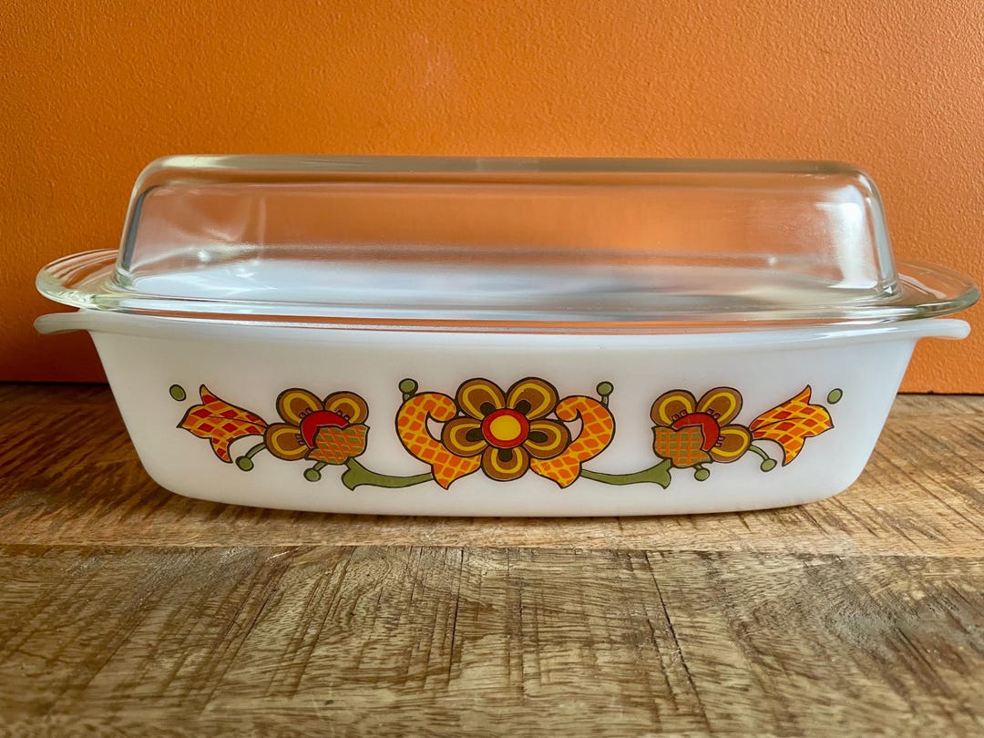 Schott Mainz Jena Glass Vintage German Pyrex Space Age Flower Power ...