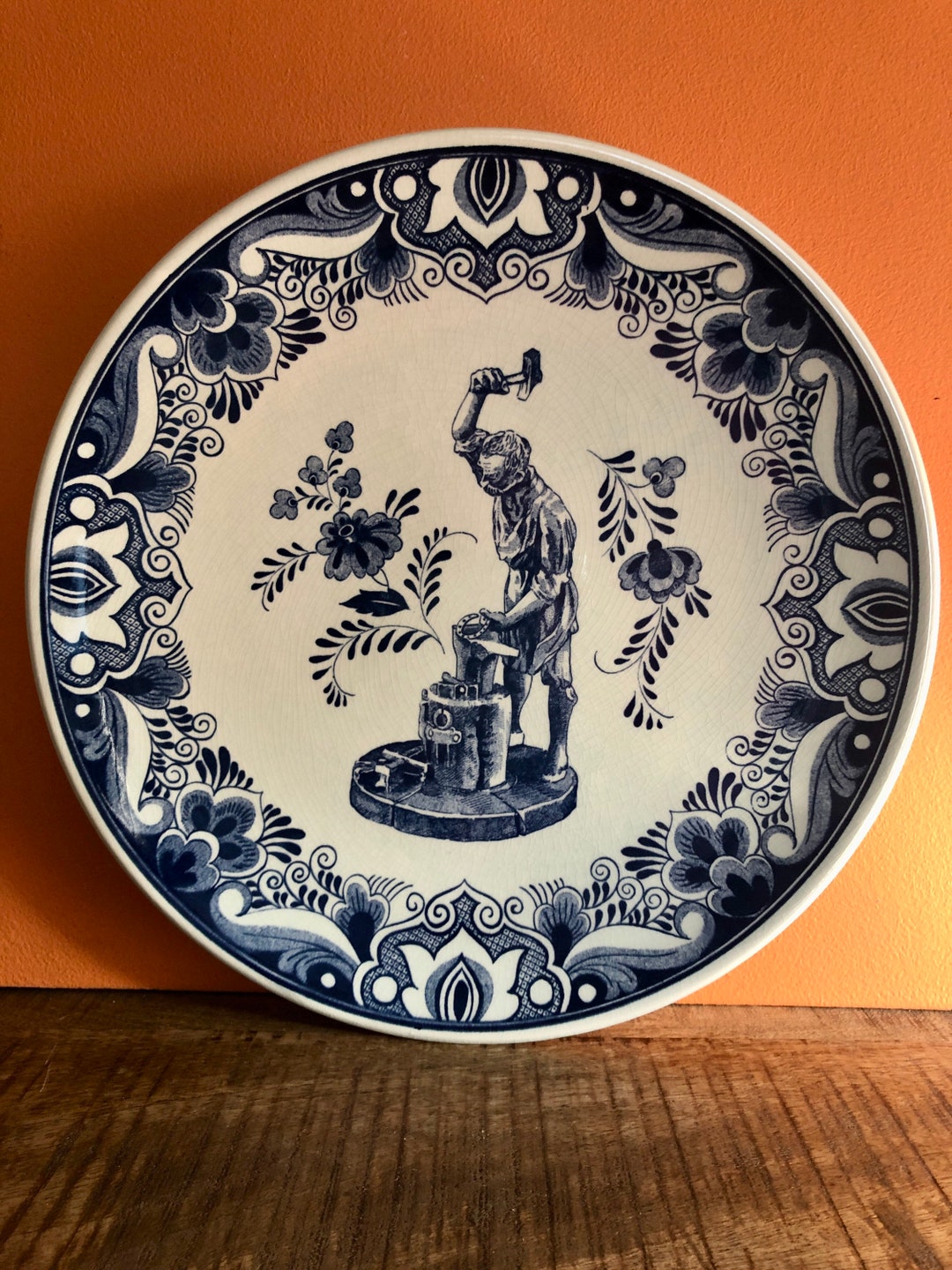 Netherland Holland Porcelain Blue Plates Netherlands Gifts Blauw Delft ...