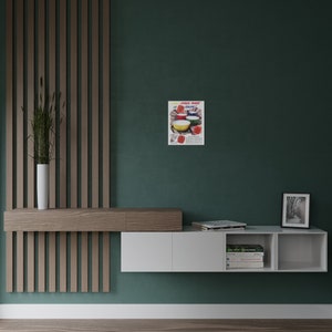 Iconic Pyrex Primary Colors Bowls Vintage Ad Poster Repro A Collector's ...