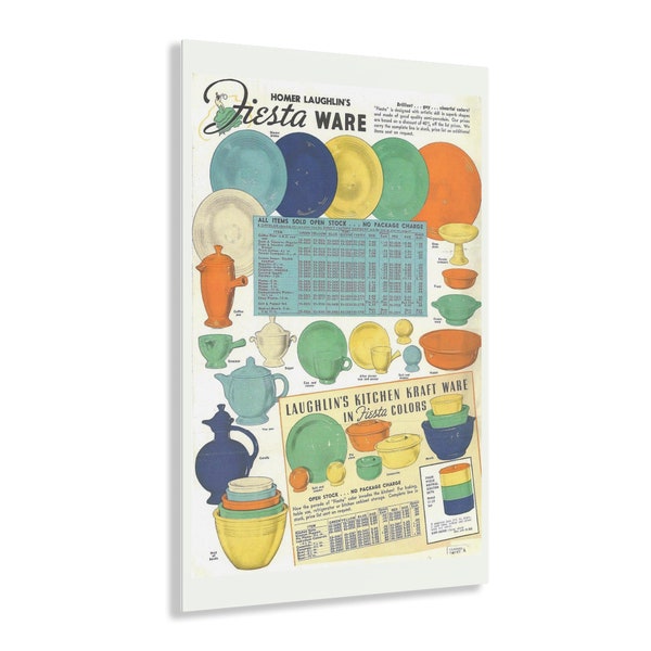 Vintage Fiestaware - Etsy