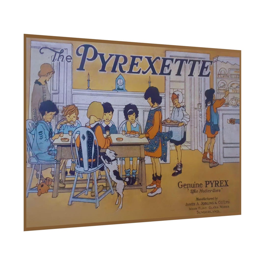 Pyrex Pyrexette 1920's Pyrex Cover Reproduction Unique Pyrex ...