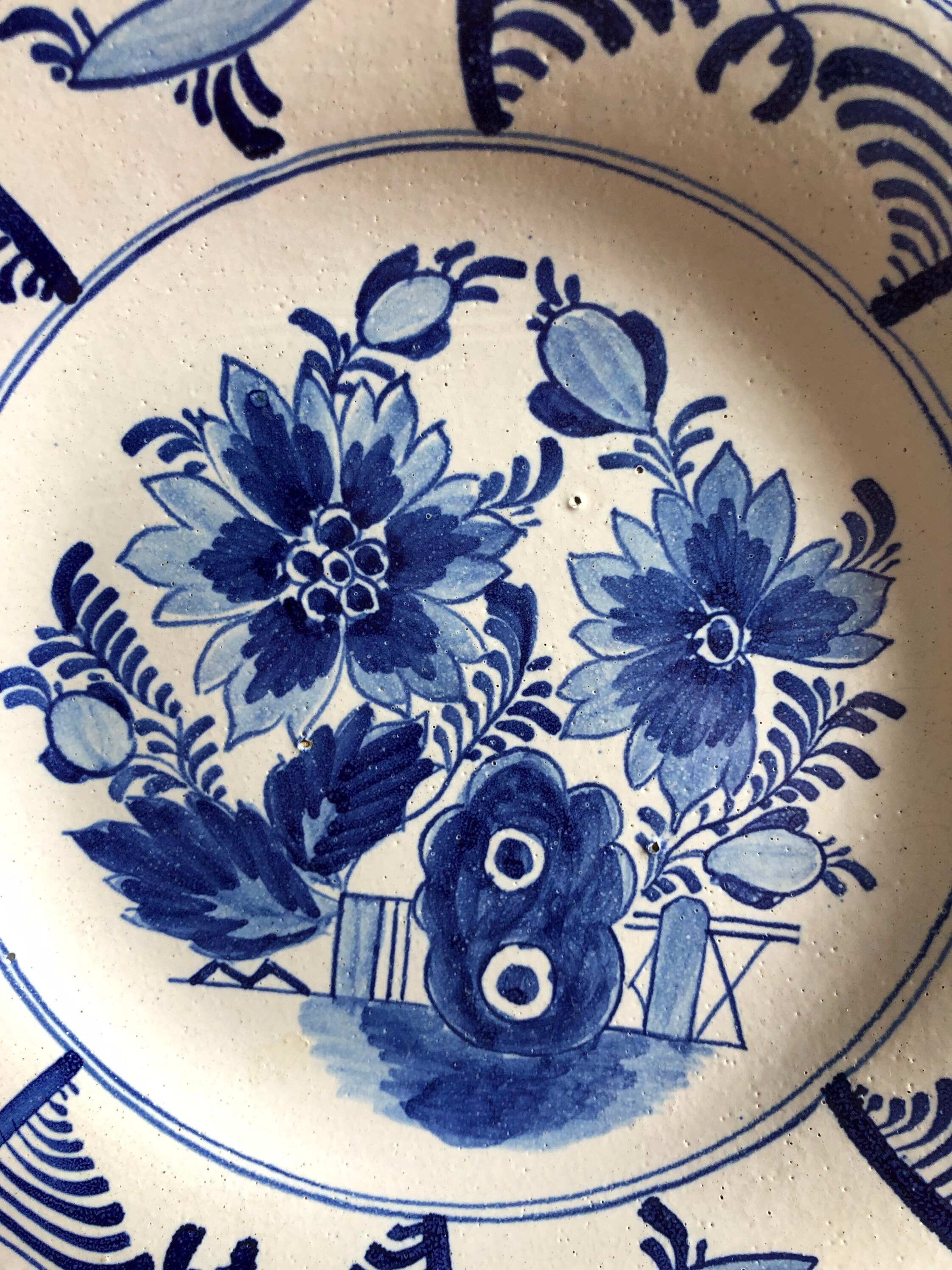 Netherland Holland Porcelain Flo Blue Plates Netherlands Gifts - Etsy