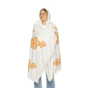 Pyrex Inspired Butterfly Gold Pyrex Hooded Blanket Pyrex Vintage Gold ...