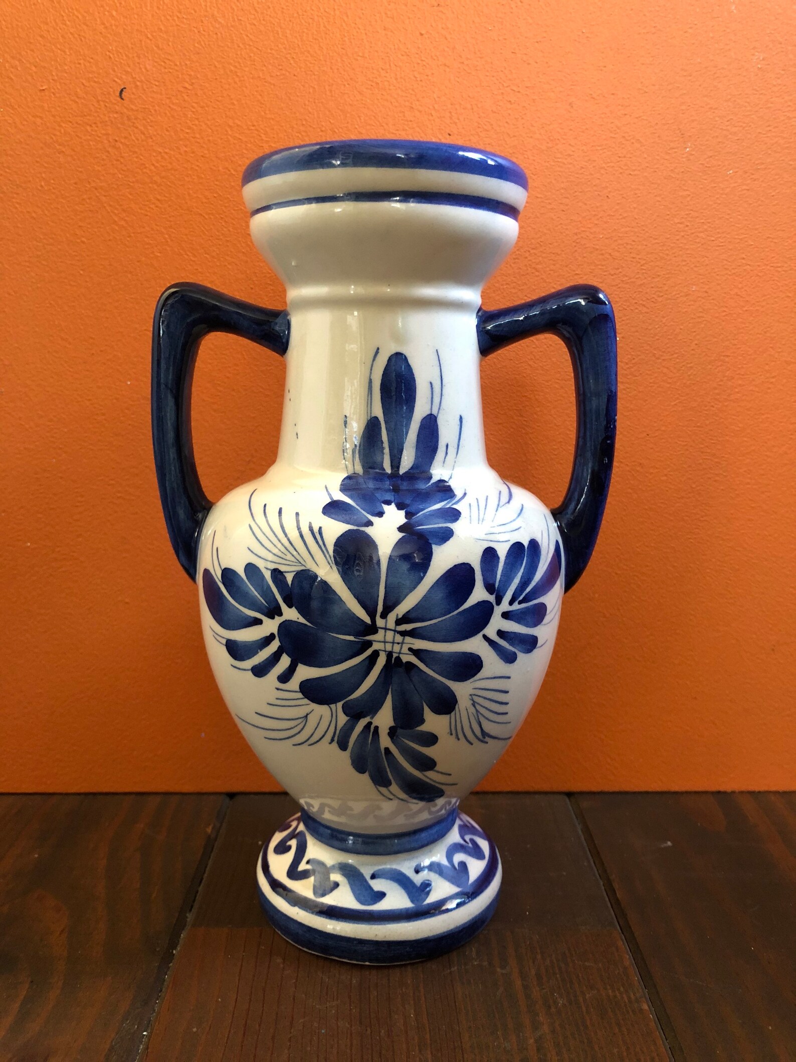 Blue and White Delft Dutch Vase Made in Holland Delfts Holland | Etsy