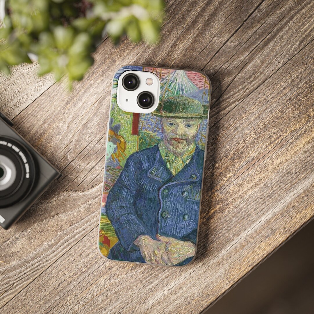 Van Gogh Portrait Phone Case | Dutch Art TPU Cover - Etsy