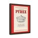 Engraved Pyrex Poster Gallery Framed Canvas Wraps. Corning Glass Works ...
