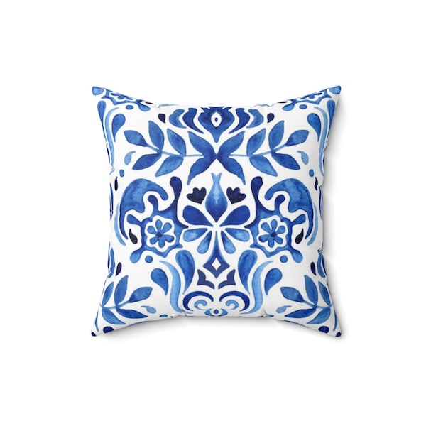 Delft Blue Pillow - Etsy