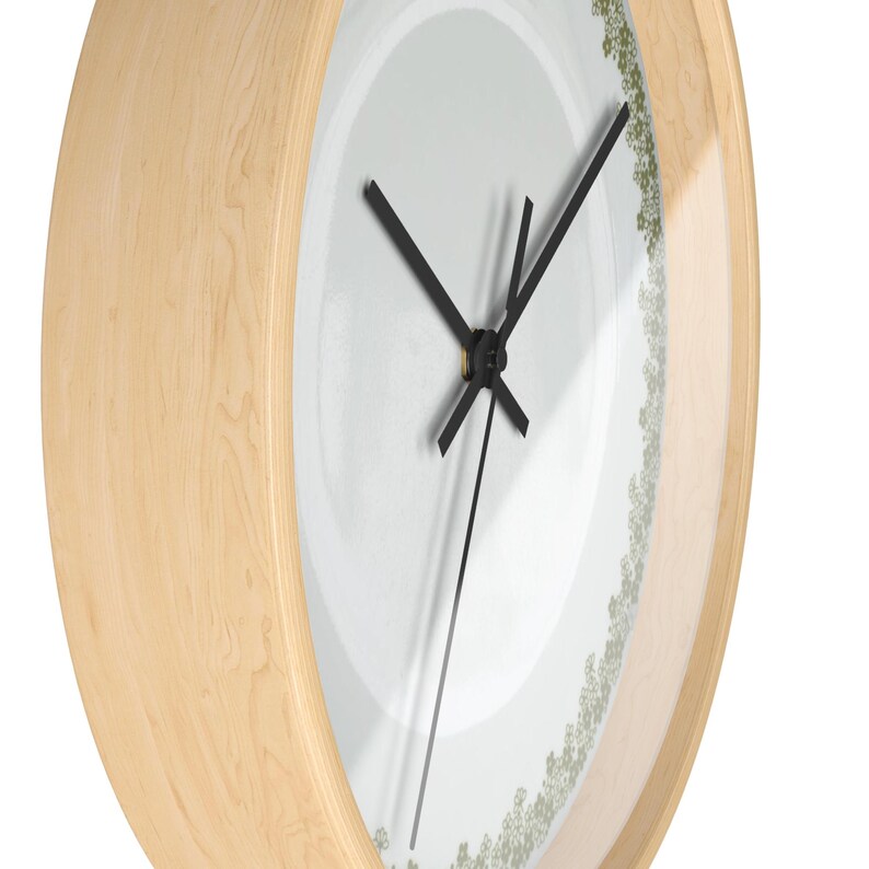 Spring Blossom Wall Clock: Corelle / Pyrex Inspired Decor - Etsy