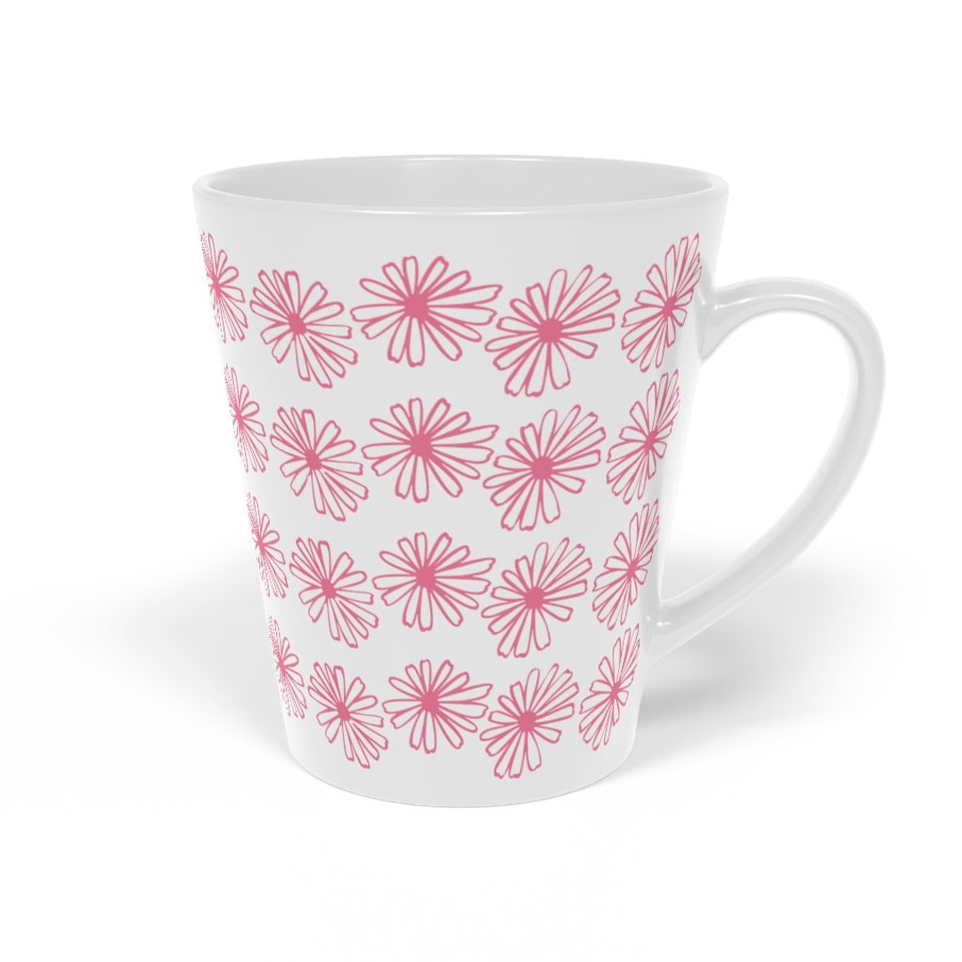 Pyrex Inspired Pink Daisy Pyrex Foulard Pyrex Vintage Pink Pyrex ...