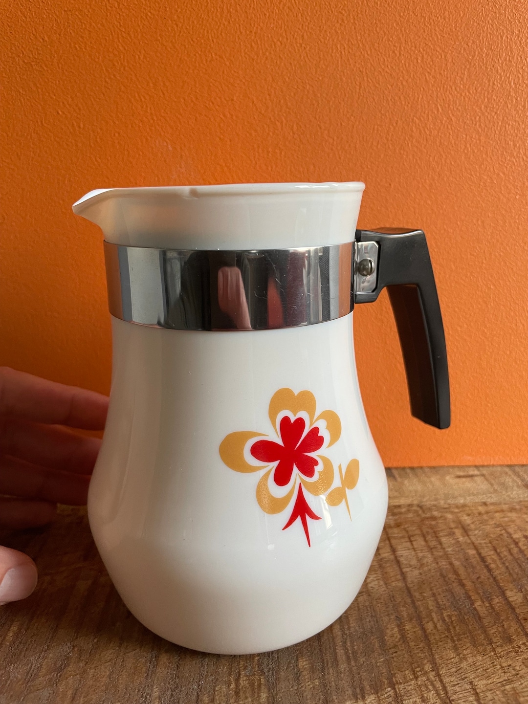 Pyrex France / French Corning Ware / French Pyrex Pitcher. Sovirel ...