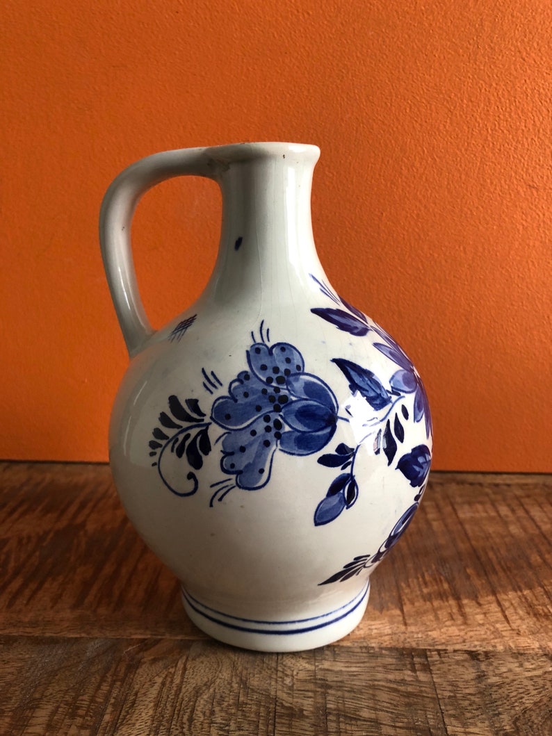 Delft Clay Delfts Blauw Delft Blue Vase or Jug Delfts Holland | Etsy
