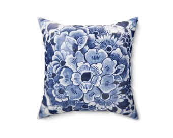 Delft Blue Fabric - Etsy