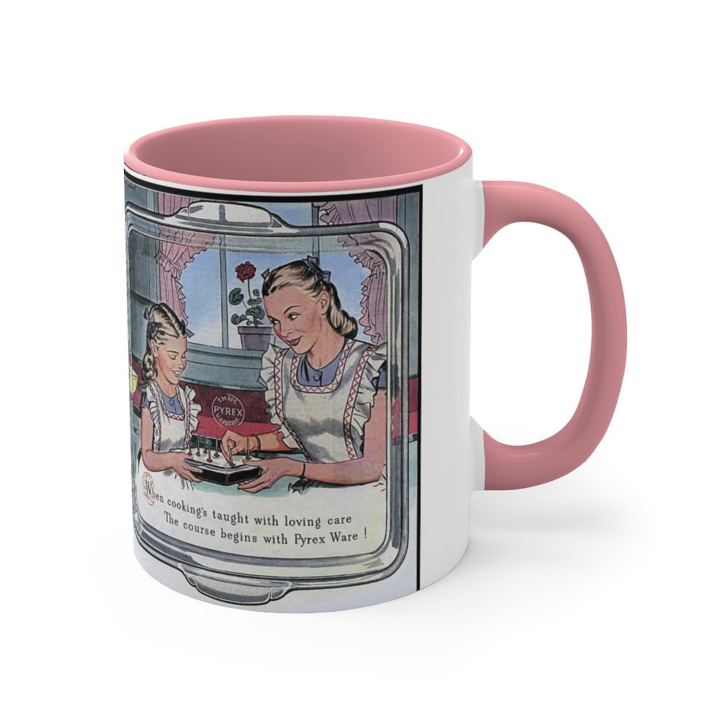 Vintage Pyrex Inspired Retro Pattern Coffee Mug. Rare Pyrex - Etsy