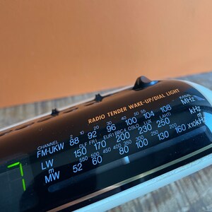 1991 Panasonic RC-6099 Clock Radio Vintage Collectible Alarm ...