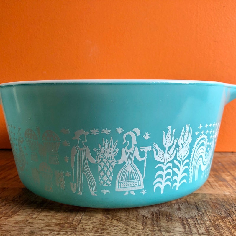 Turquoise Pyrex - Etsy