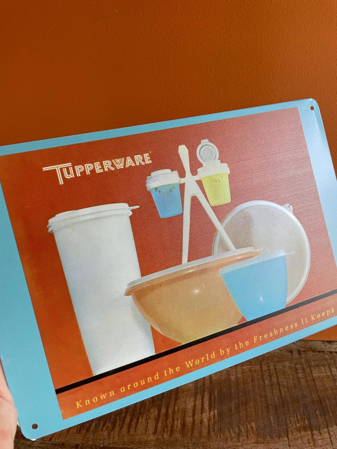 Vintage Tupperware Catalogue Tin Sign (12”x8”) – Iconic Millionaire ...