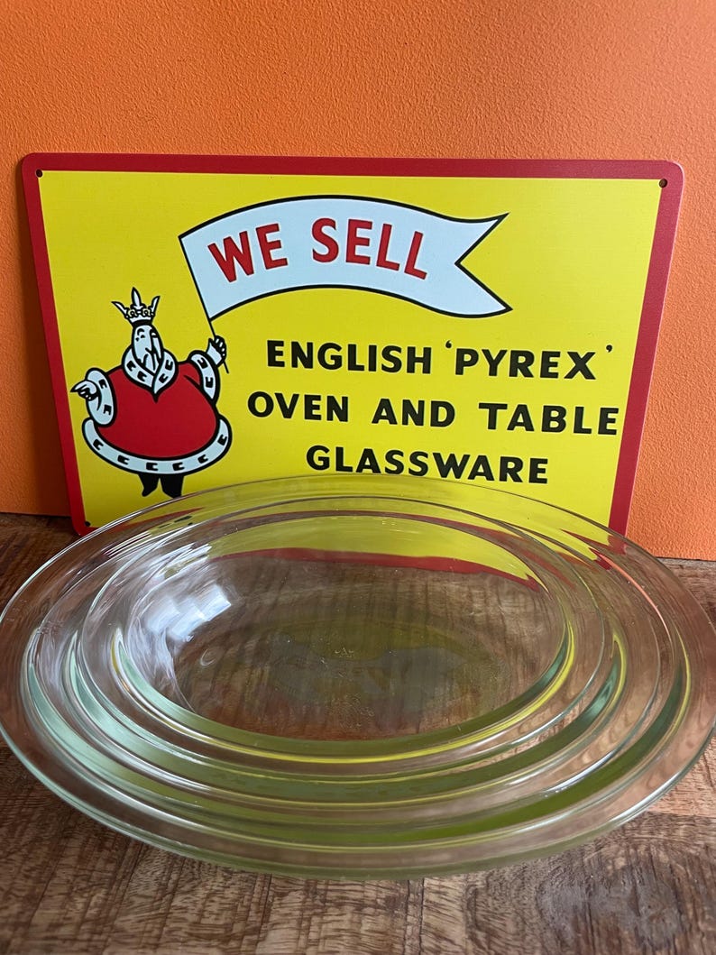 Rare 1960s JAJ Pyrex England Nesting Oval Pie Dish Set – 3-piece - Etsy
