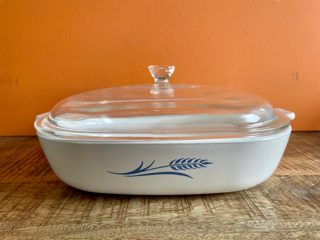 Rare Vintage Corning Ware Blue Wheat Corning Ware Vintage Prototype ...