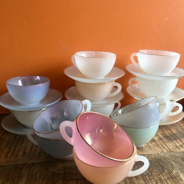 Arcopal Tea Cups - Etsy
