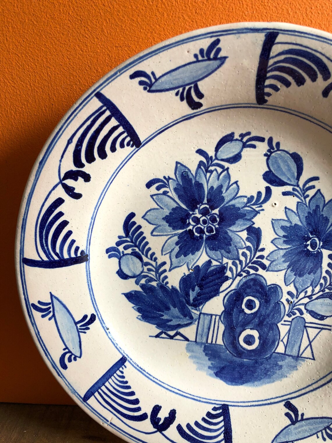 Netherland Holland Porcelain Flo Blue Plates Netherlands Gifts - Etsy