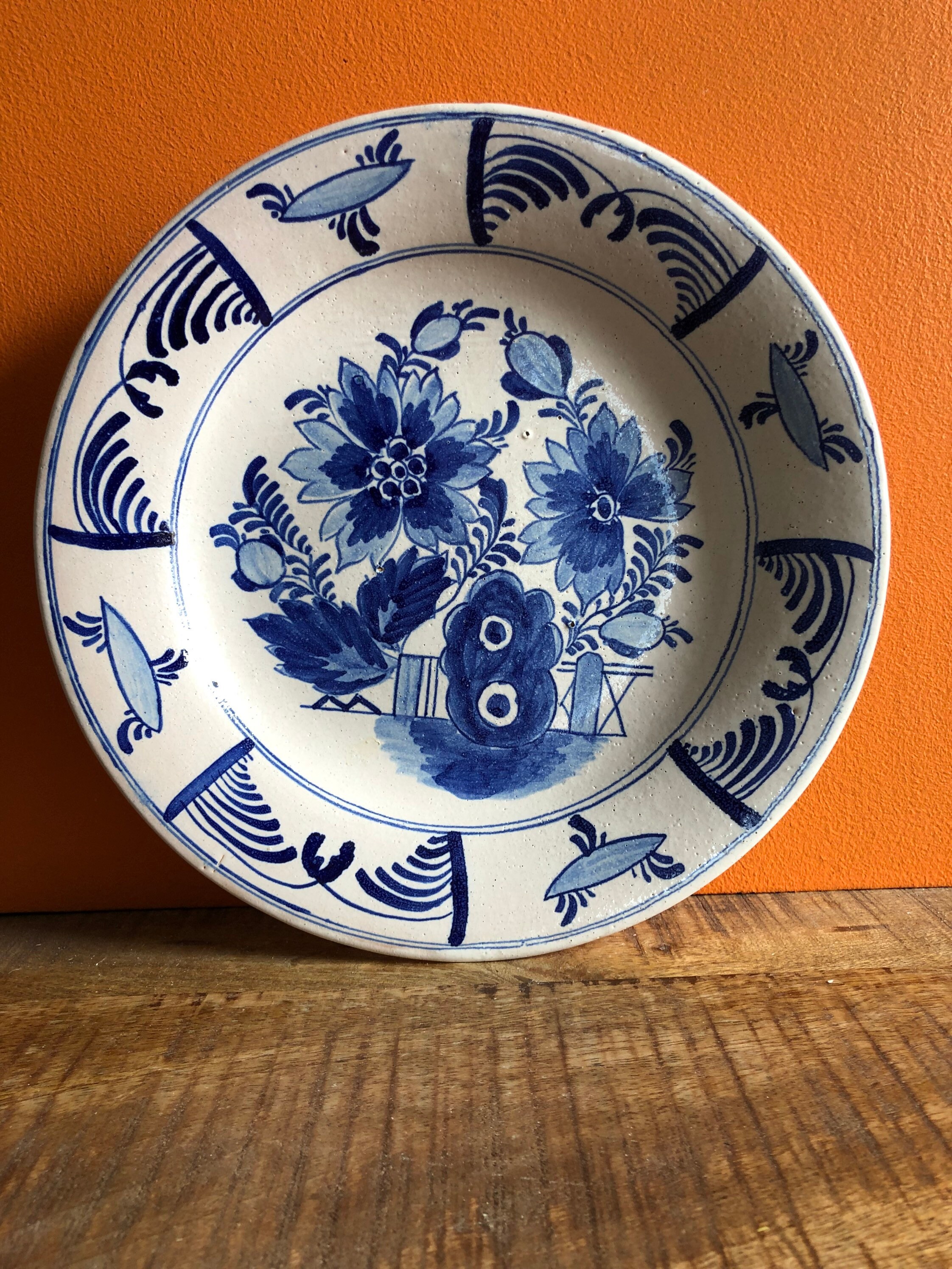 Netherland Holland Porcelain Flo Blue Plates Netherlands Gifts - Etsy