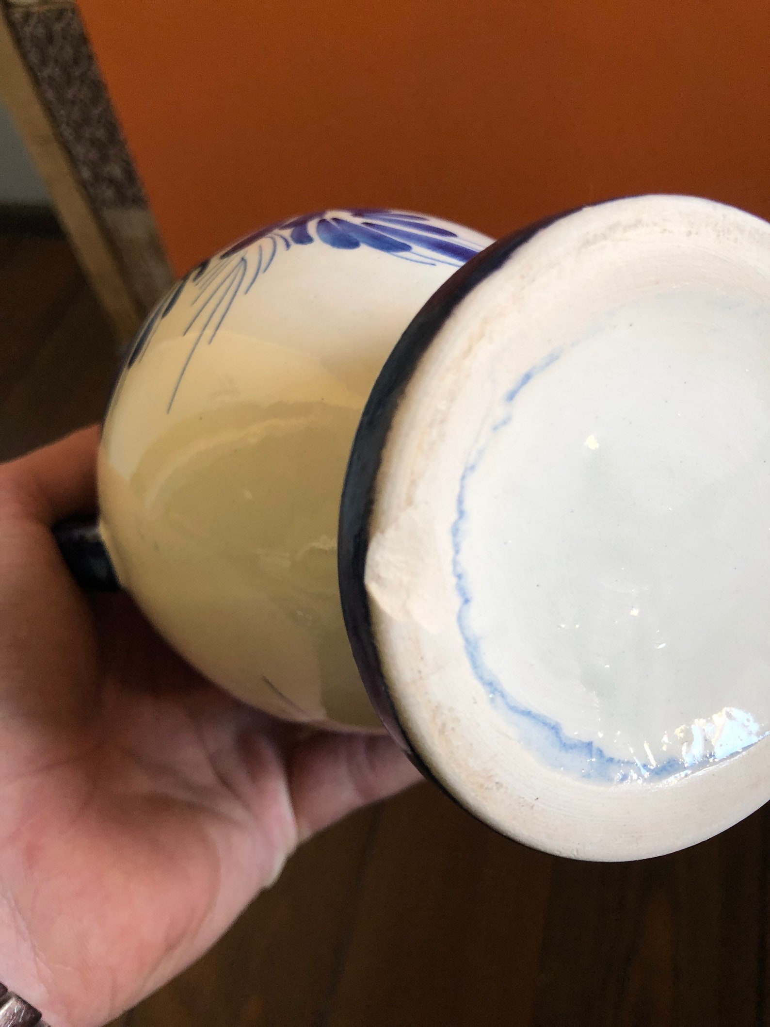 Blue and White Delft Dutch Vase Made in Holland Delfts Holland | Etsy