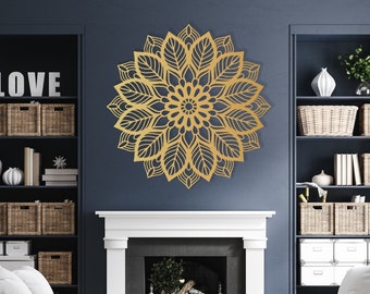 Mandala Metal Art | Etsy