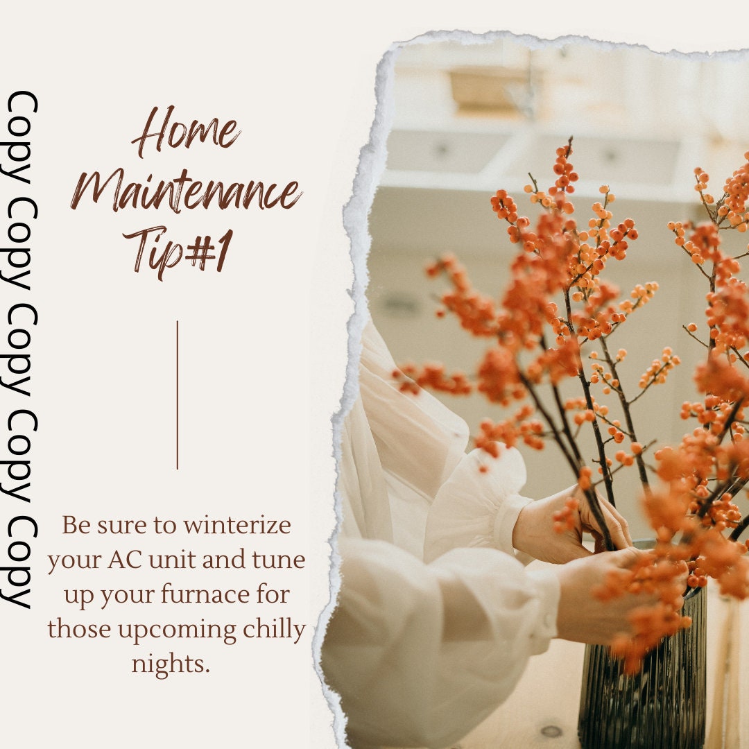 Fall Realtor Instagram and Social Media Post for Real Estate Content - Etsy