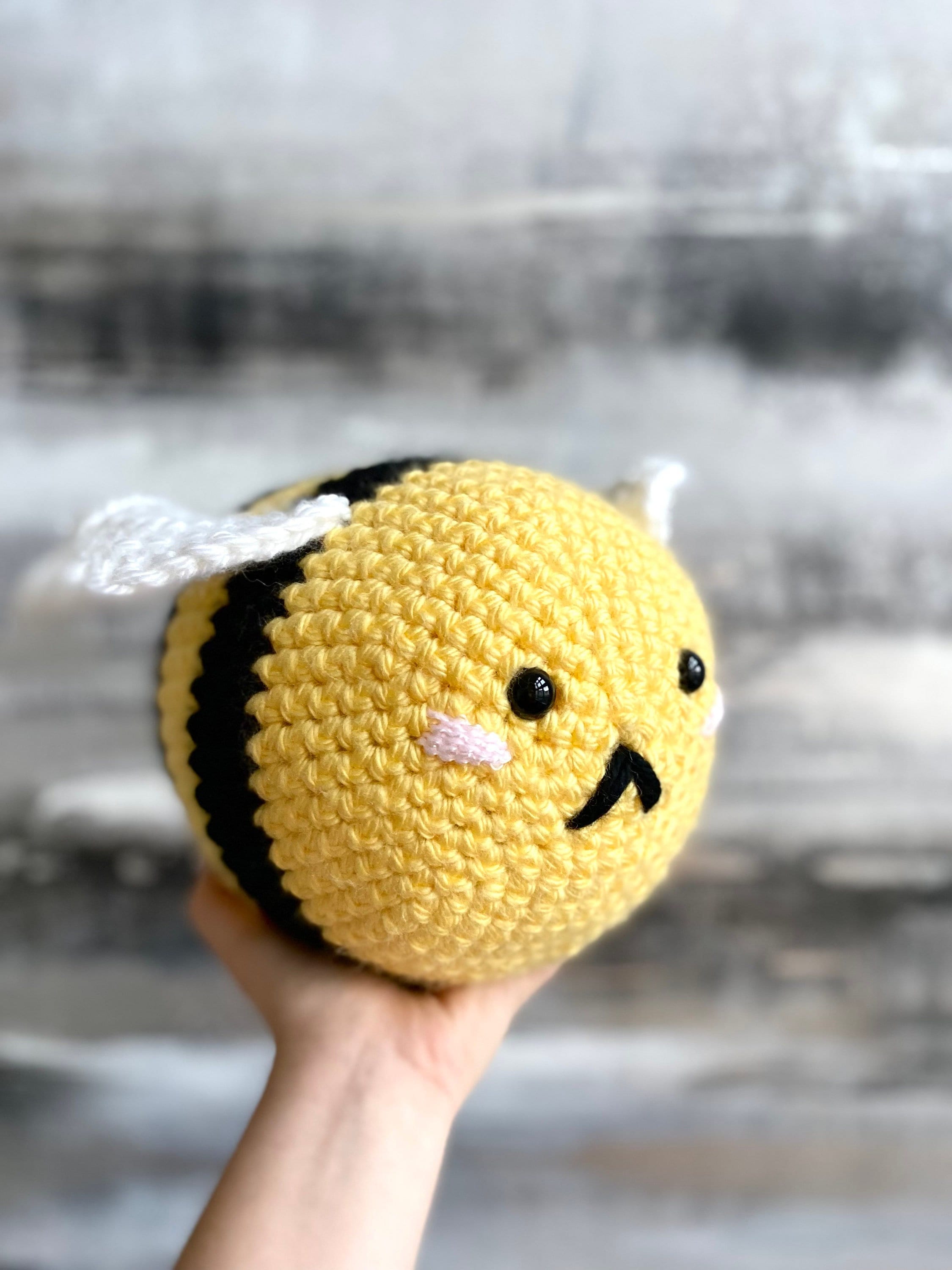 Handmade Bumble Bee Plush Toy - Etsy