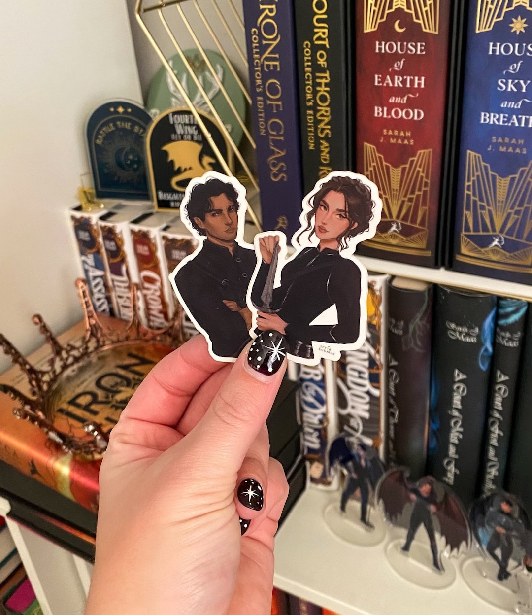 Violet and Xaden Fourth Wing Sticker Set - Etsy