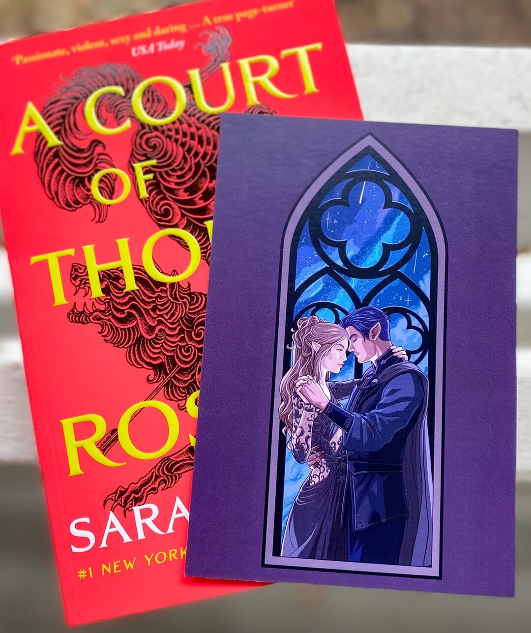 Rhys and Feyre Dancing Print - Etsy