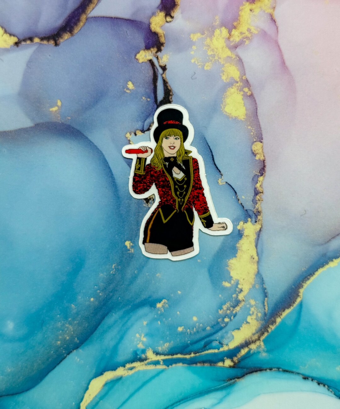 Red Era Look Sticker - Etsy
