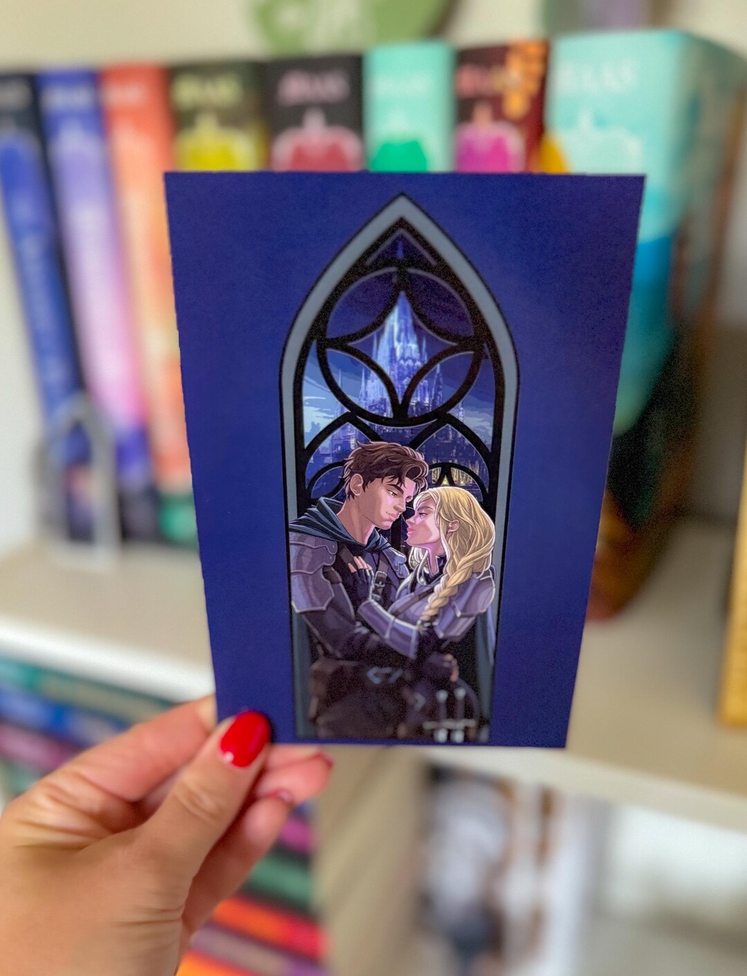 Sam and Celaena Throne of Glass Window Print - Etsy
