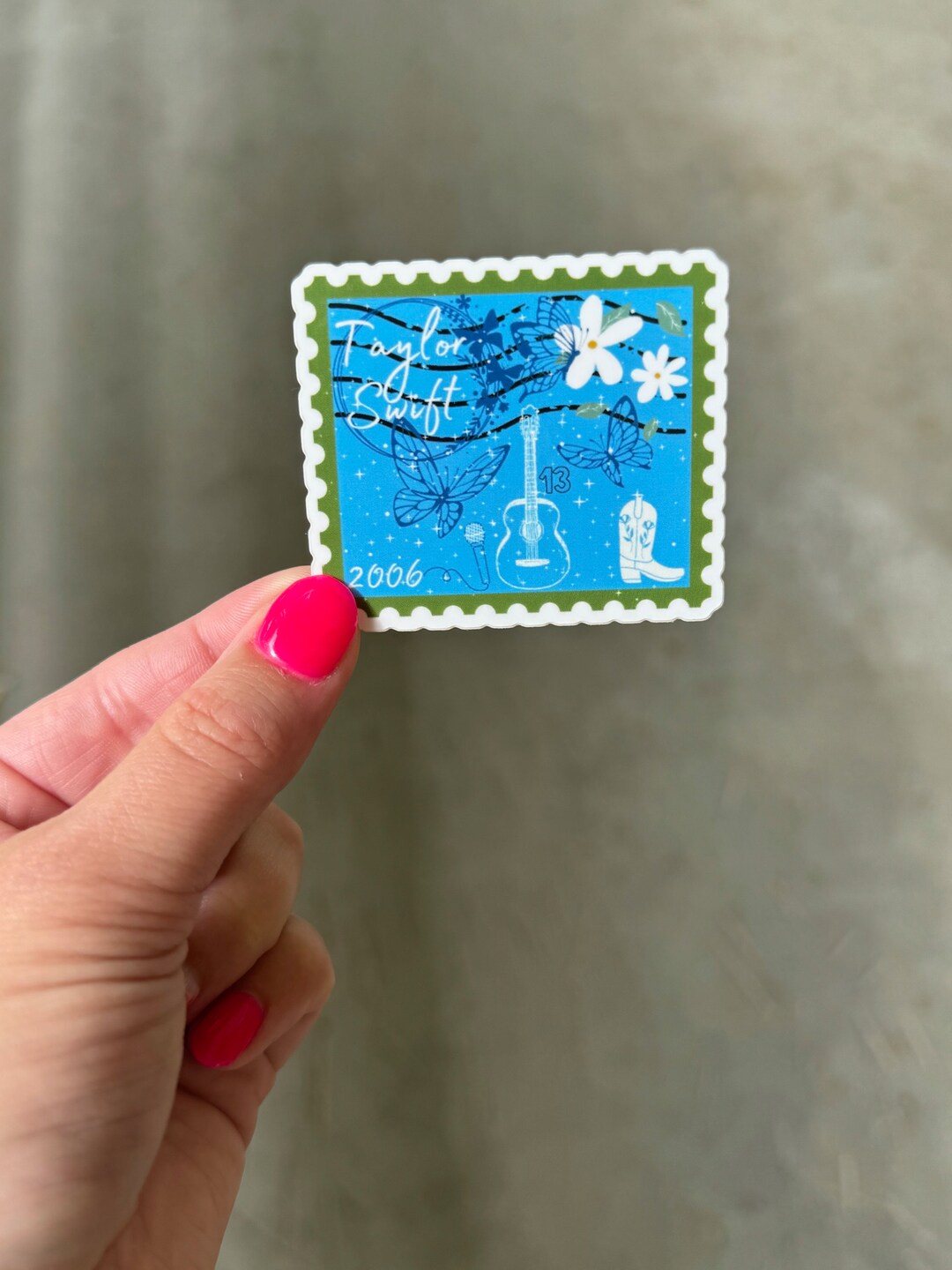 Debut Era Stamp Sticker - Etsy