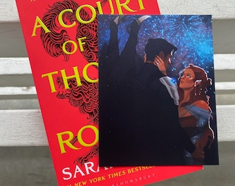 Gwyn and Azriel ACOTAR Art Print - Etsy