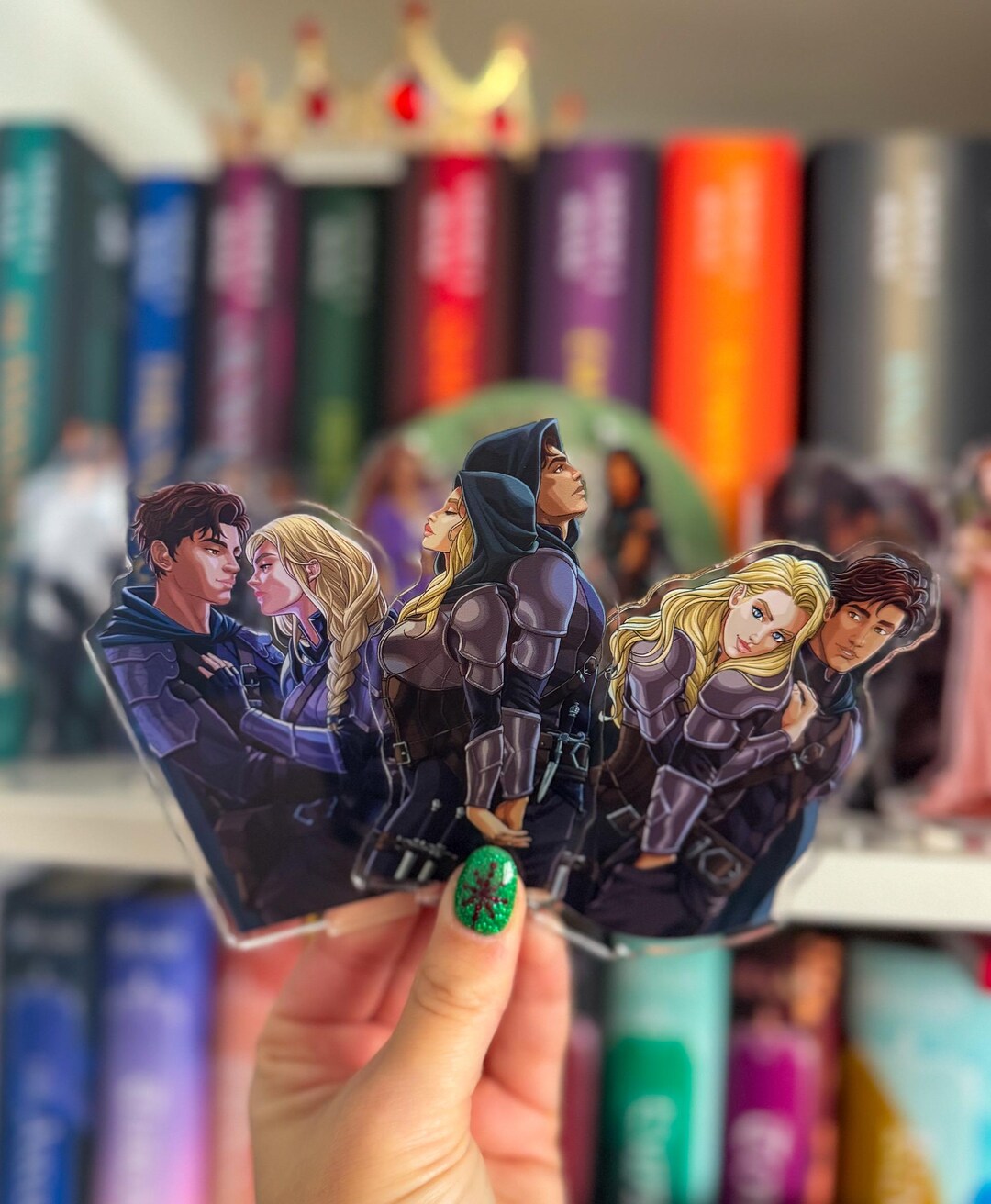 Sam and Celaena Shelfies Throne of Glass - Etsy