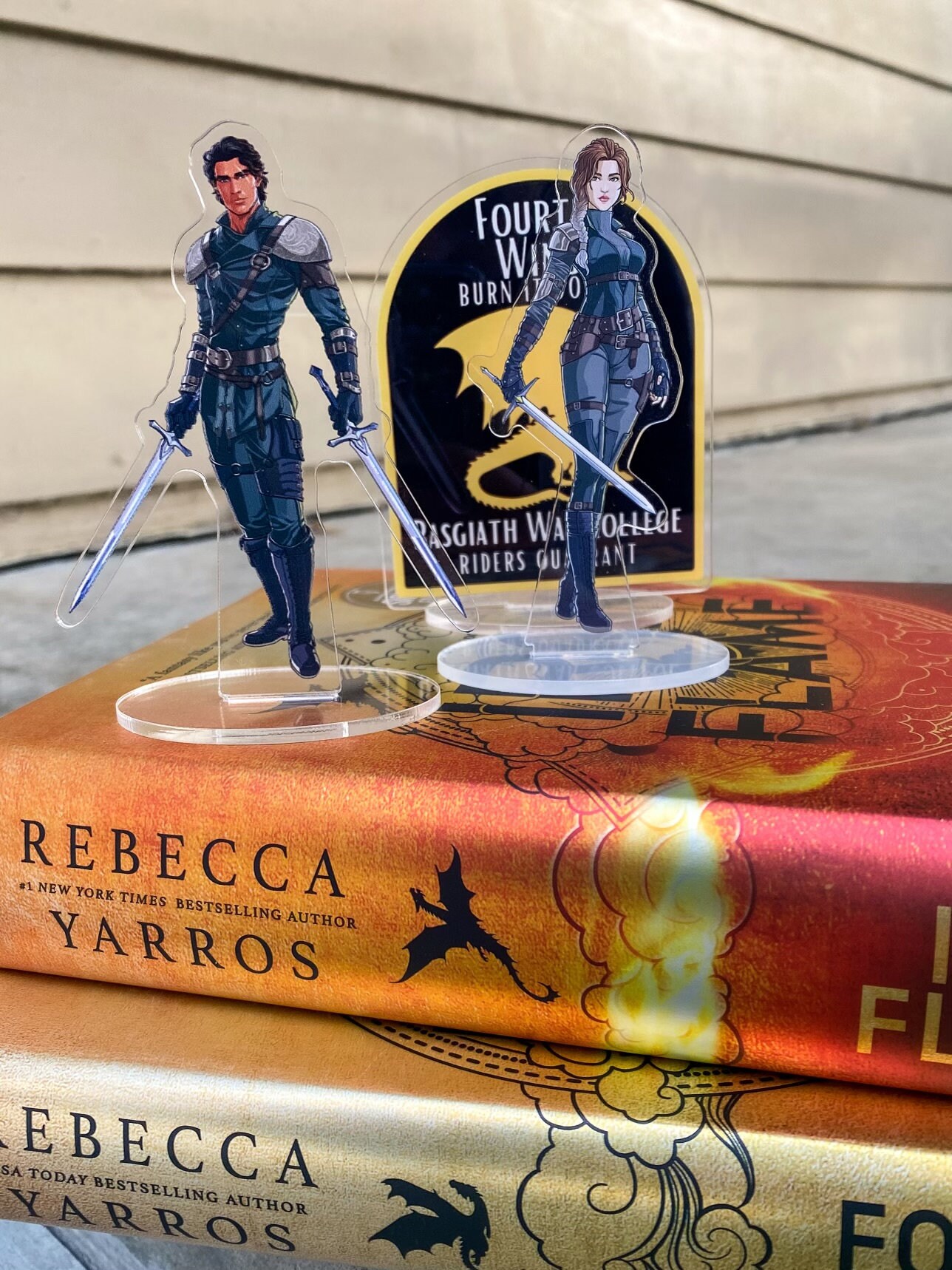 Xaden Riorson Fourth Wing Shelfie - Etsy