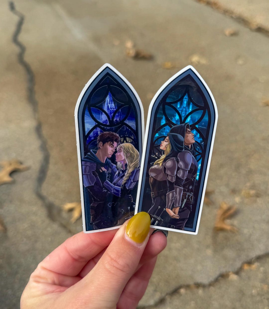 Sam and Celaena Assassin's Blade Window Sticker - Etsy