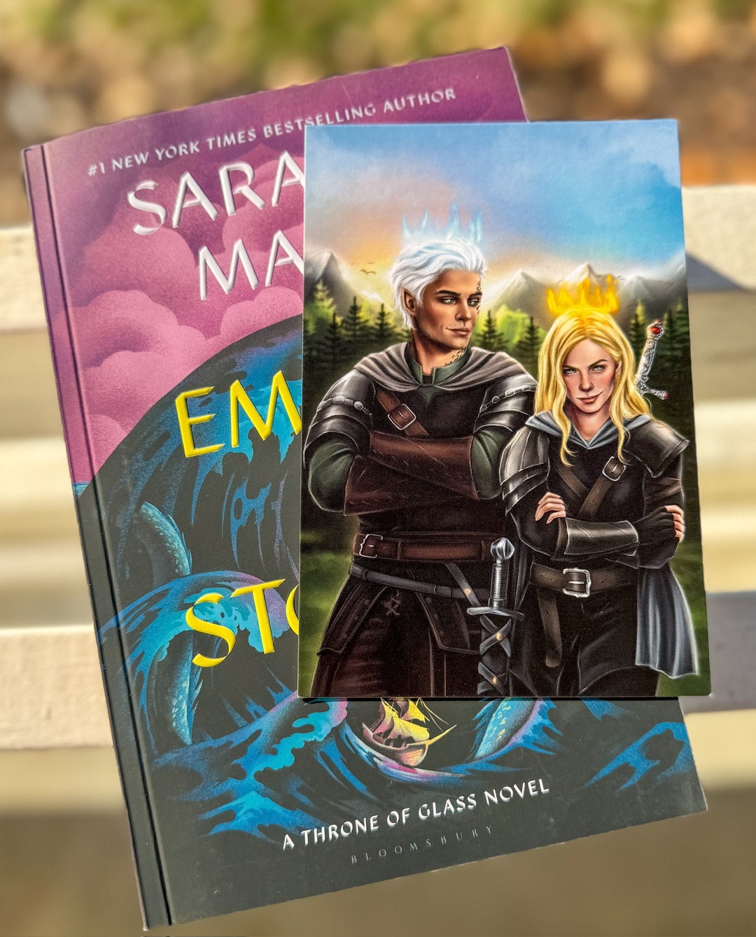 Rowan and Aelin Throne of Glass Art Print - Etsy