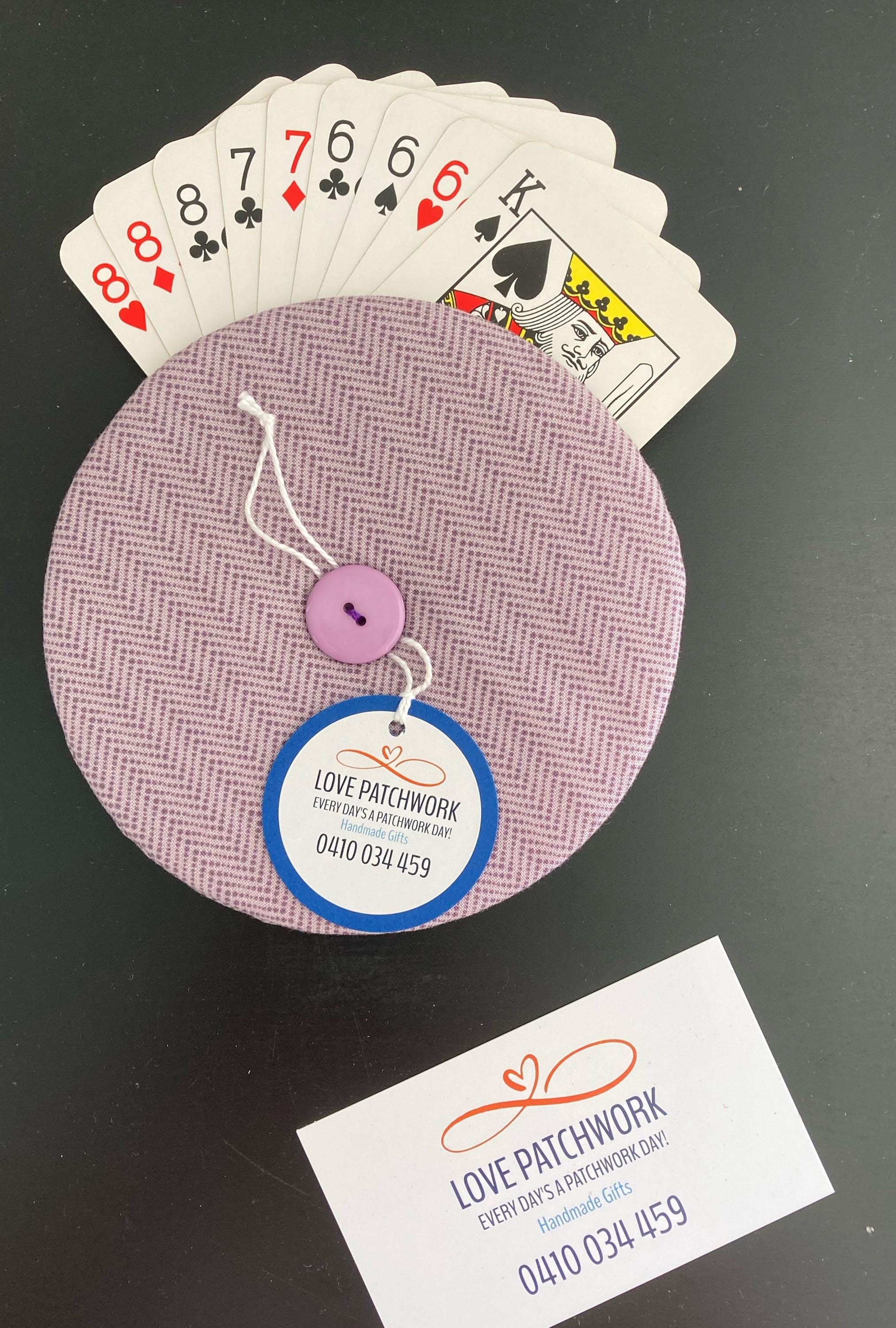 Helping Hand Playing Card Holder From Recycled CD or DVD Great for ...