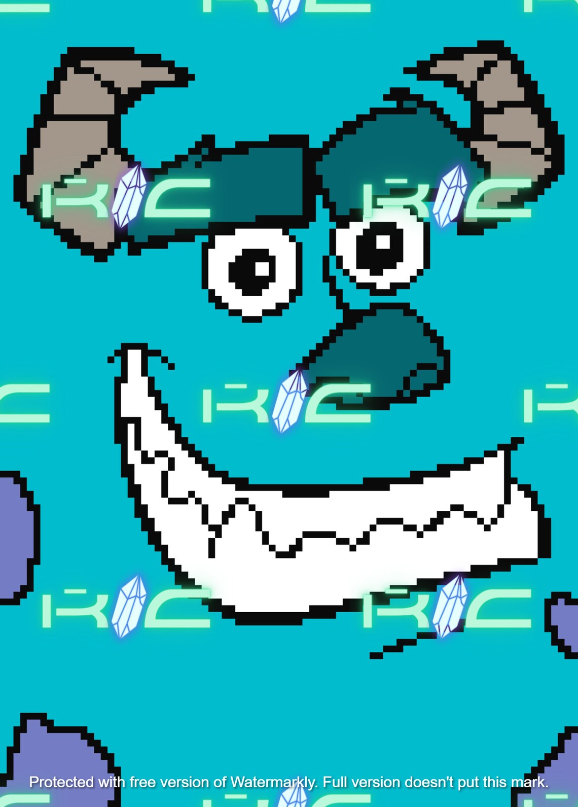Monster's Inc Sully Crochet C2C Blanket, Cross Stitch Pattern (PDF ...