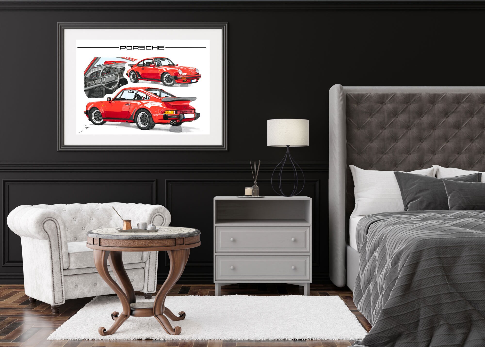 Porsche 911 G-model Collage Car Poster Car Poster Car Print - Etsy