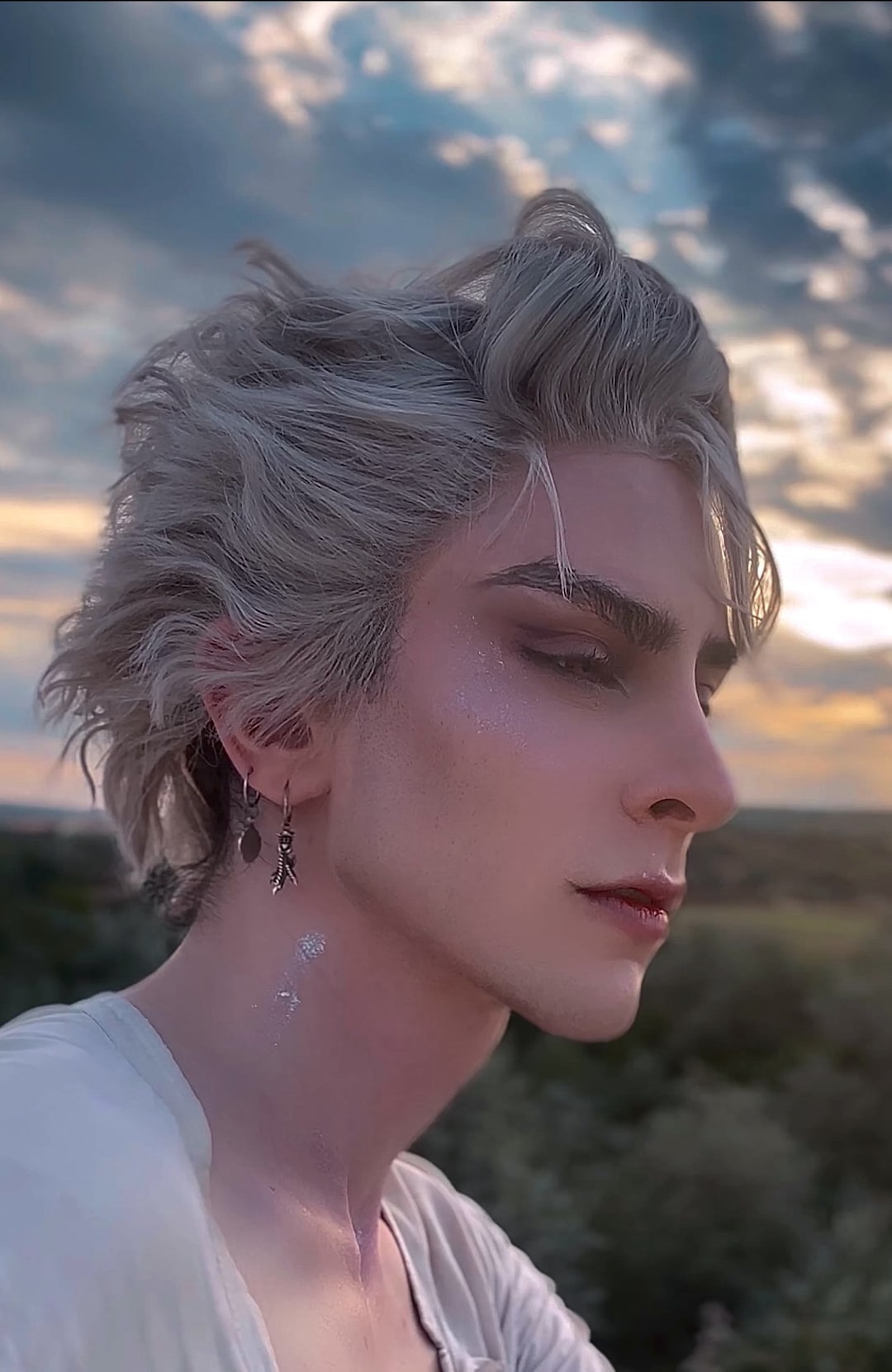 Baldurs Gate 3 Astarion Lace Front Wig, Cosplay Wig, Larp Wig, Custom ...