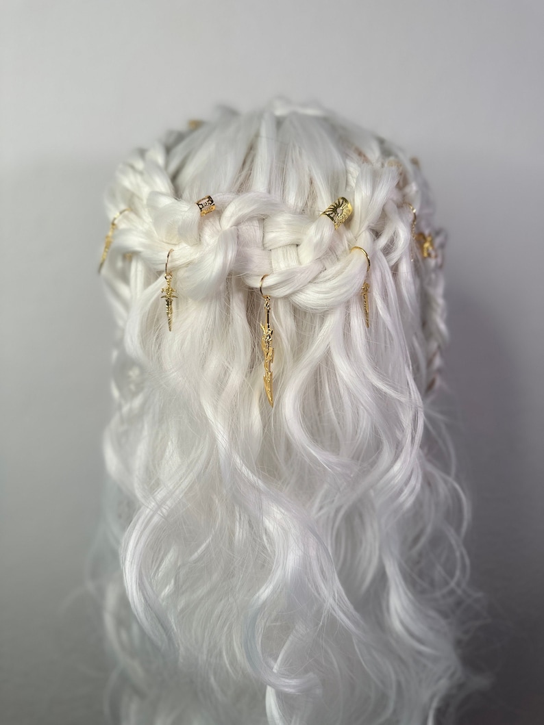 Lagertha Inspired Elf Lace Front Braided Wig Cosplay Wig - Etsy