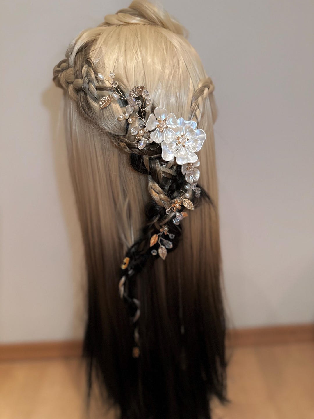 READY TO SHIP Fantasy Lace Front Wig, Wedding Wig, Synthetic Wig, Elf ...